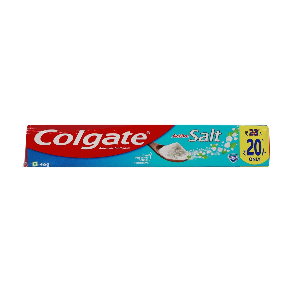 COLGATE TOOTHPASTE ACTIVE SALT 46G | WHIM