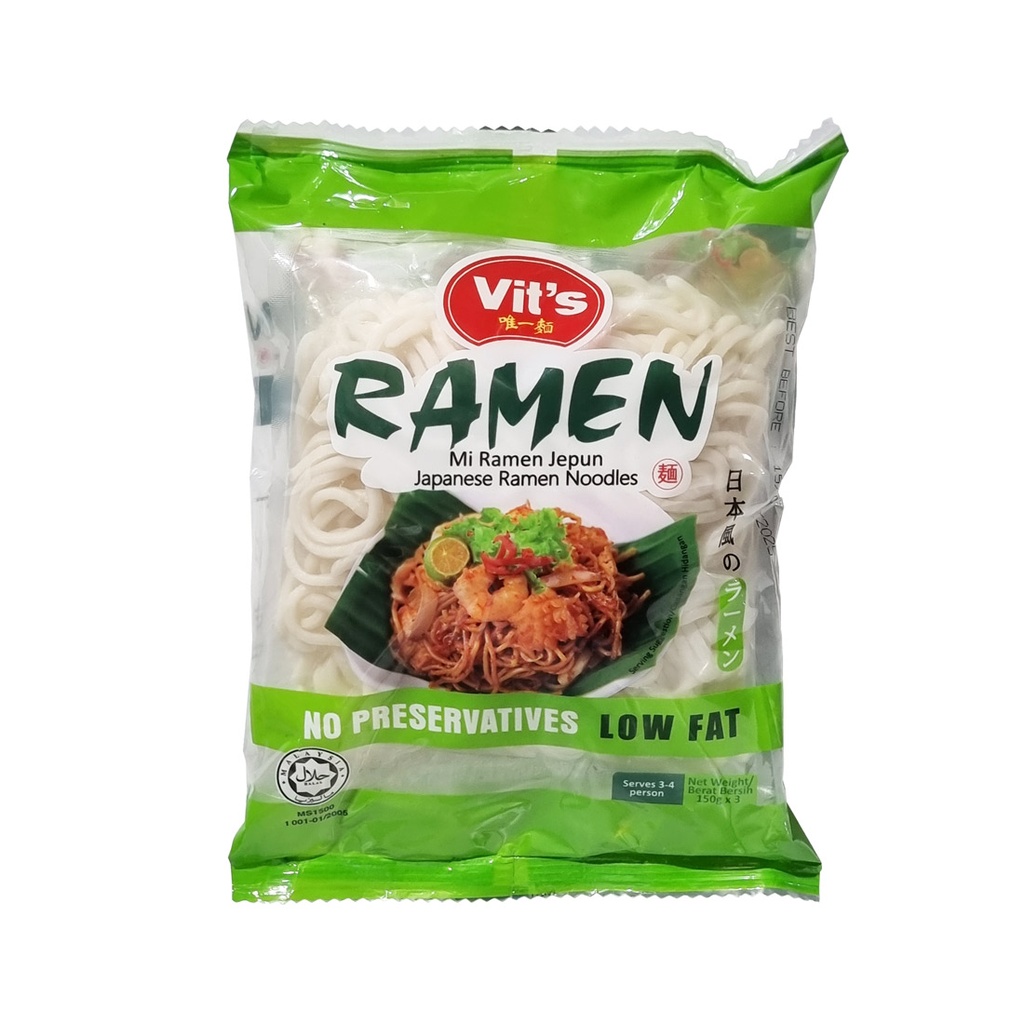 VIT'S FRESH JAPANESE RAMEN NOODLES 3'S 150G | WHIM