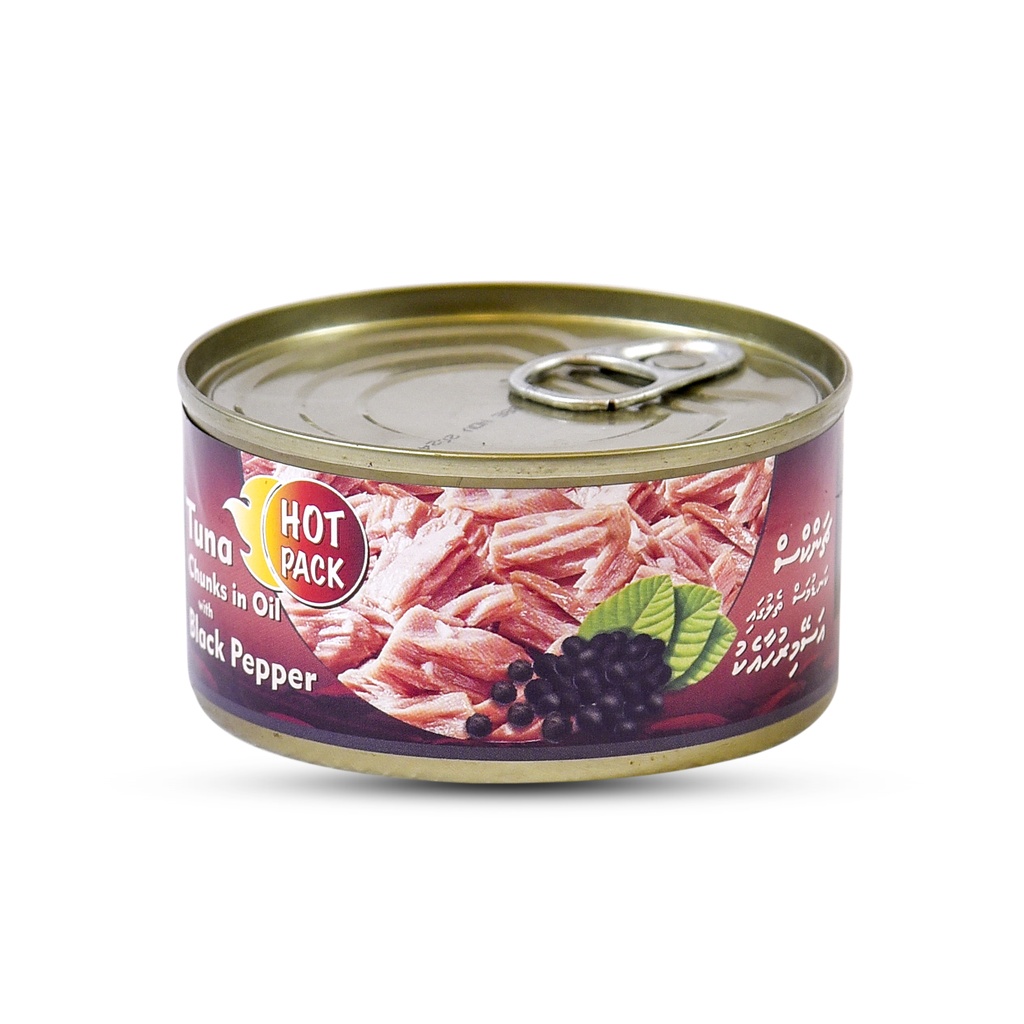 FASMEERU TUNA CHUNKS IN OIL WITH BLACK PEPPER 180G | WHIM