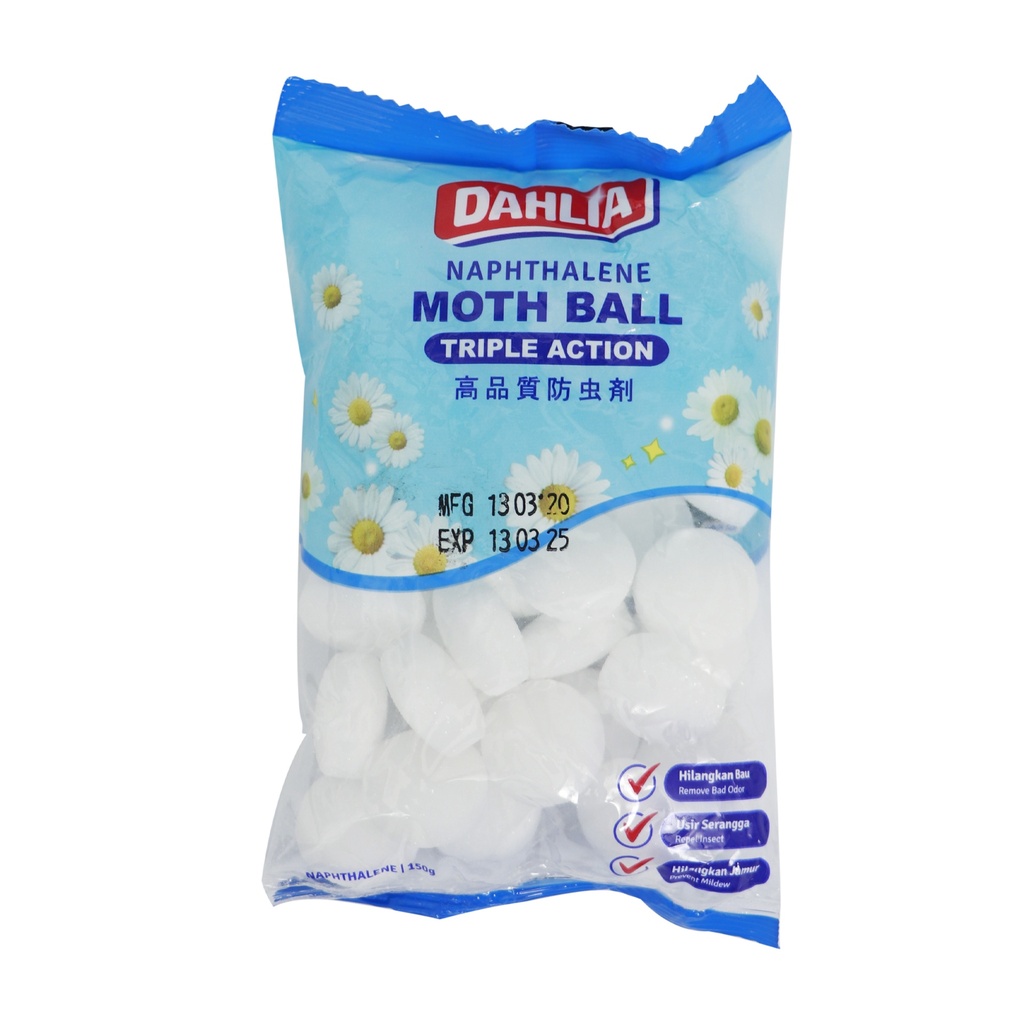 DAHLIA NAPTHALENE MOTH BALL K-22 150G | WHIM