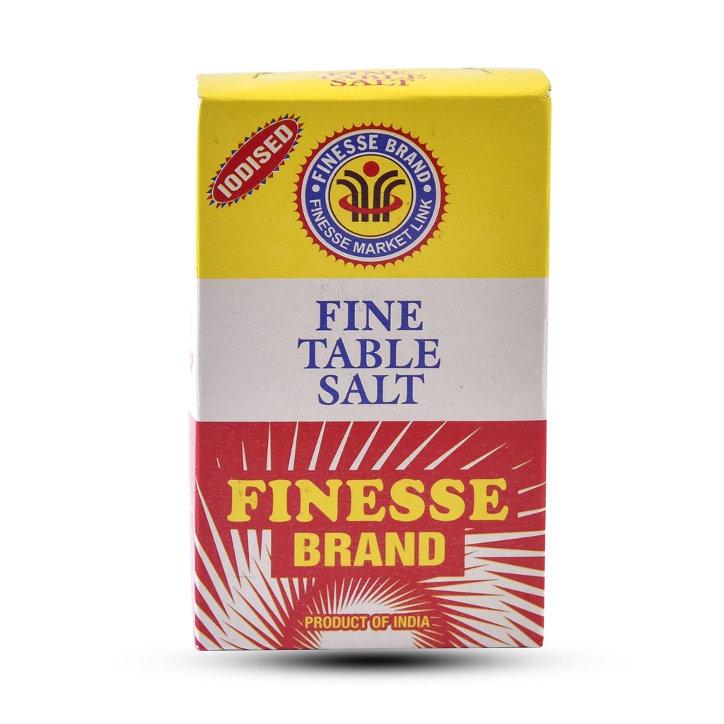 IODIZED FINE TABLE SALT FINESSE 500G | WHIM
