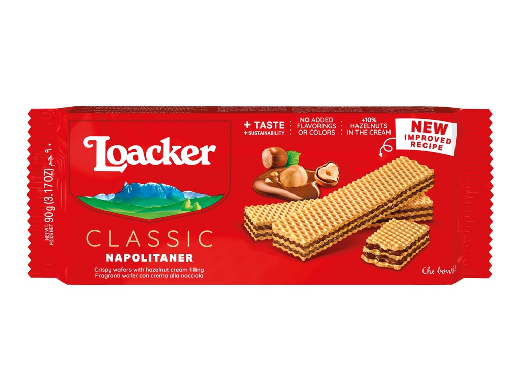 LOACKER CLASSIC NAPOLITANER 90G | WHIM