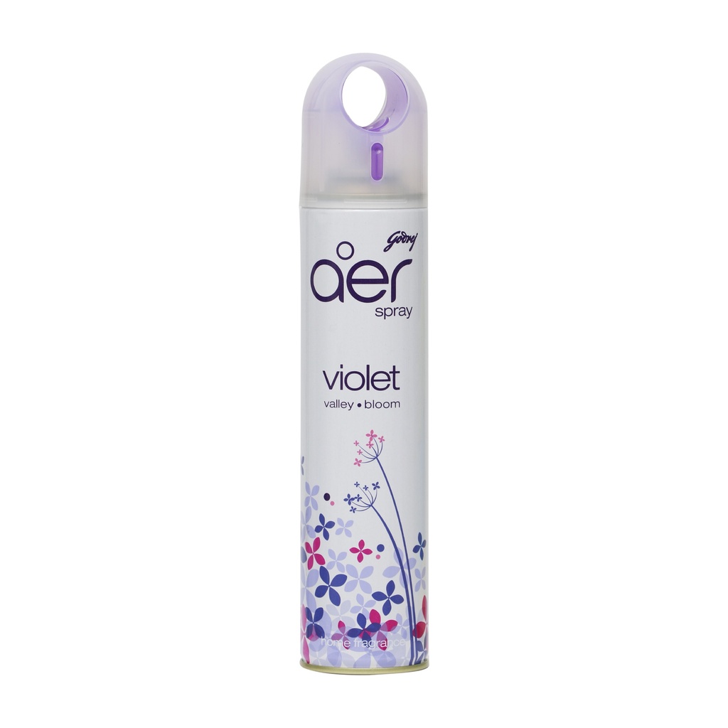GODREJ AER SPRAY - VIOLET VALLEY BLOOM 240ML | WHIM