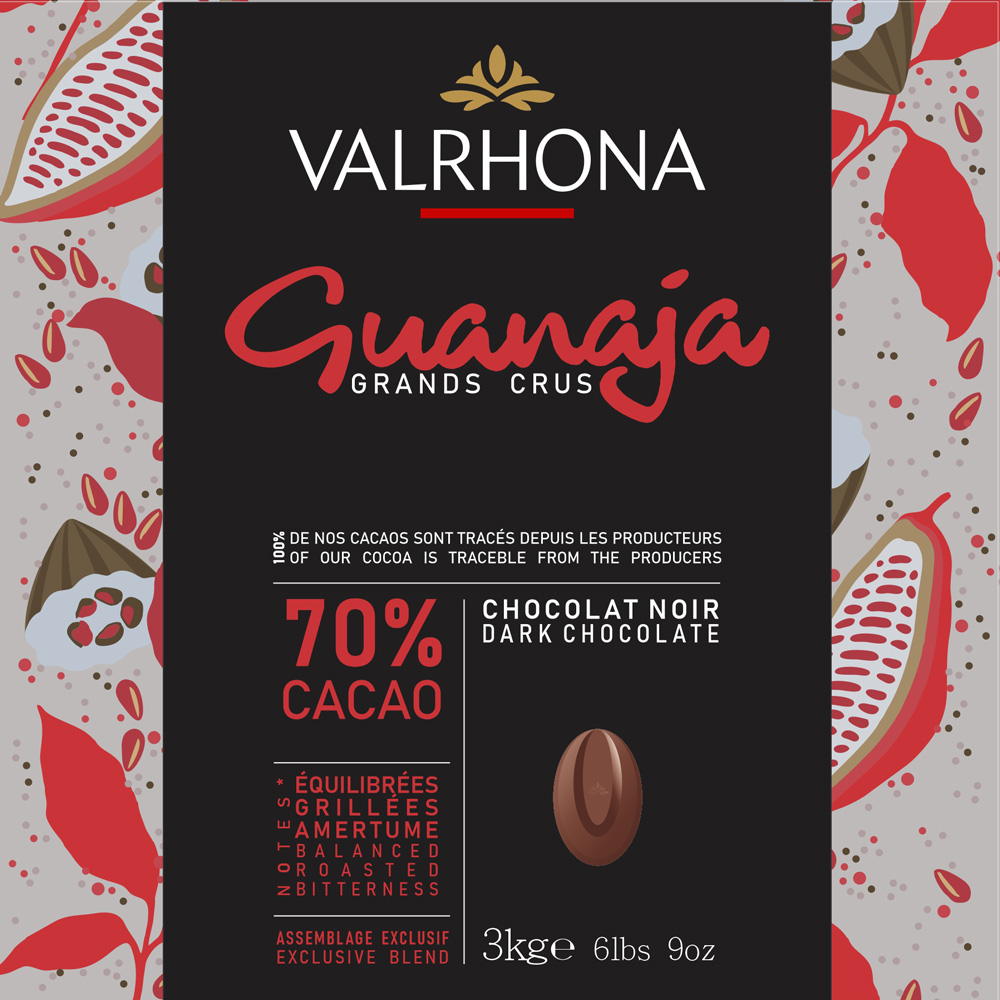 VALRHONA GUANAJA 70% DARK CHOCOLATE 3KG BAG | WHIM