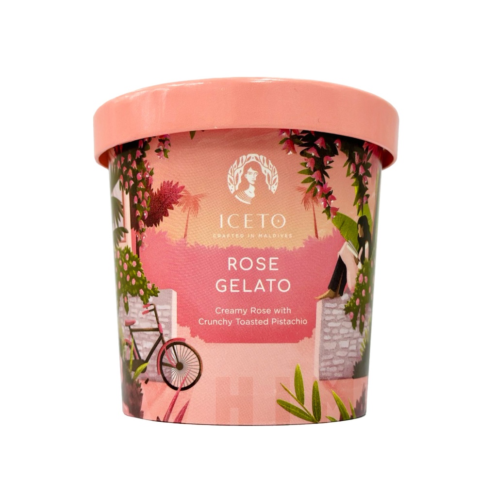 ICETO ROSE GELATO 350ML | WHIM