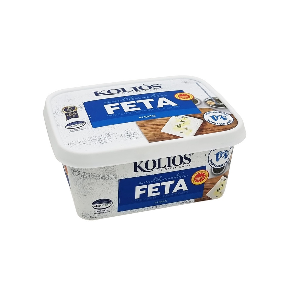 KOLIOS AUTHENTIC FETA IN BRINE 400G | WHIM