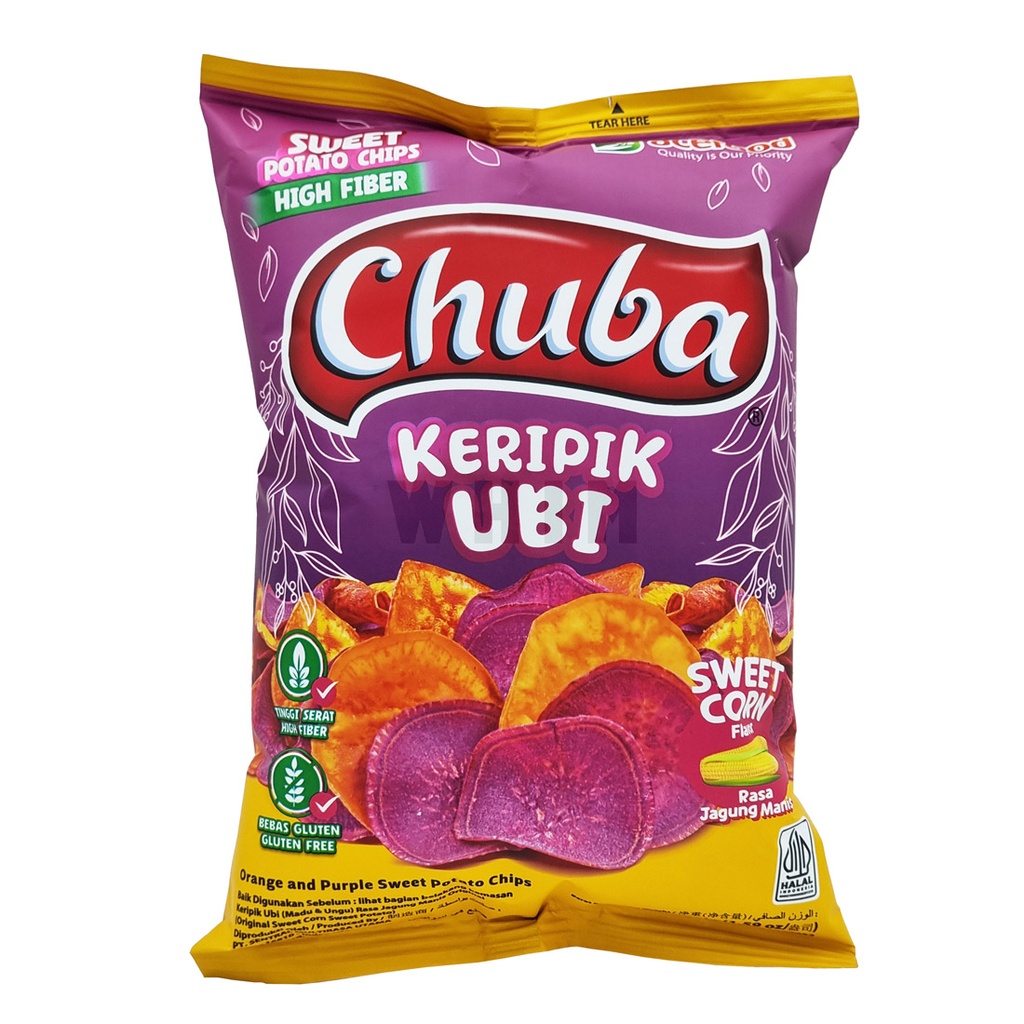 CHUBA POTATO CHIPS SWEENT CORN FLAVOUR 45G | WHIM