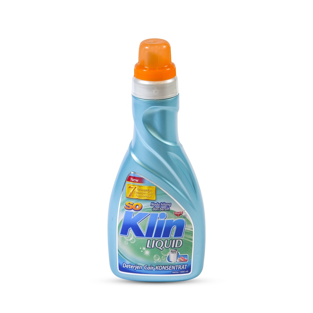 SO KLIN LIQUID DETERGENT (BLUE) 1LTR | WHIM