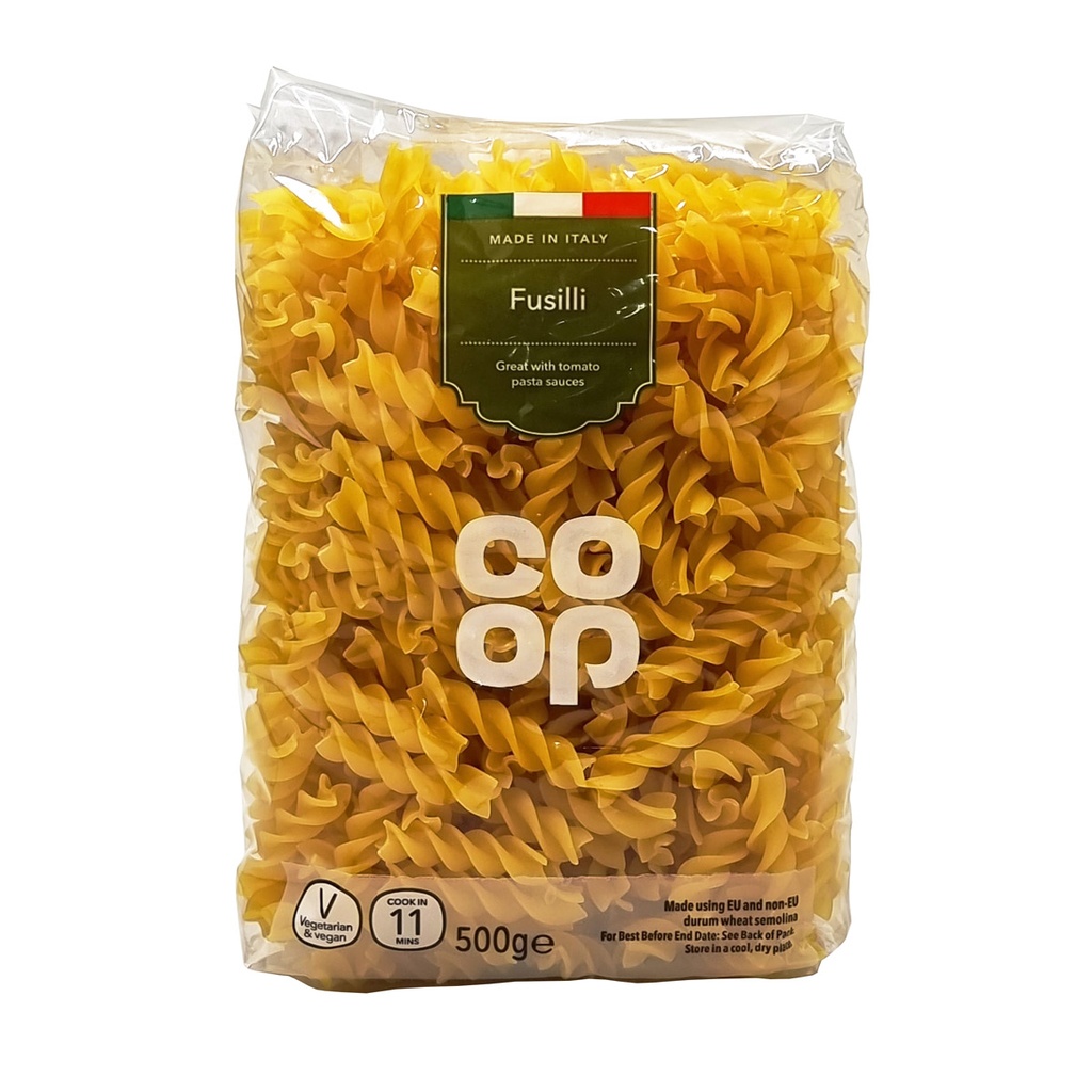 CO-OP FUSILLI 500G | WHIM