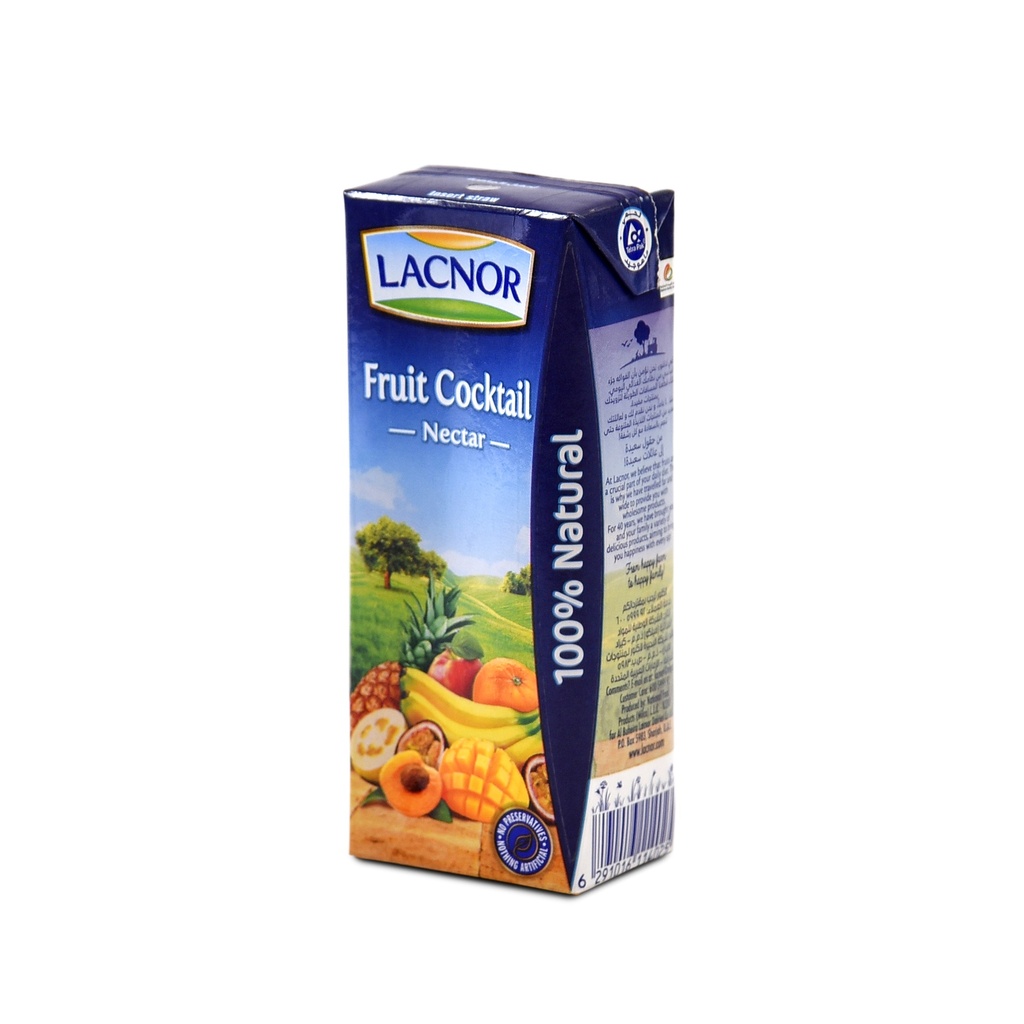 LACNOR ESSENTIALS FRUIT COCKTAIL NECTAR 180ML | WHIM