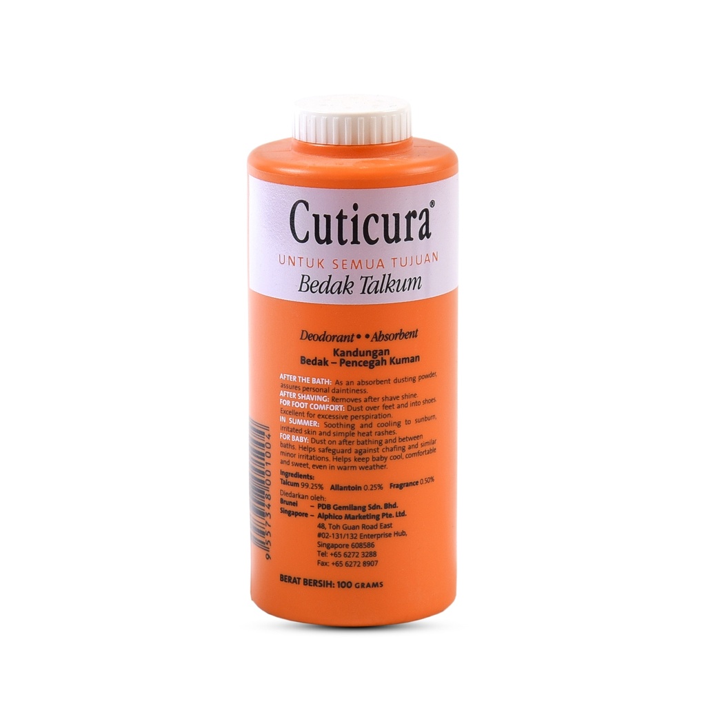 CUTICURA ALL PURPOSE TALCUM POWDER 100G | WHIM