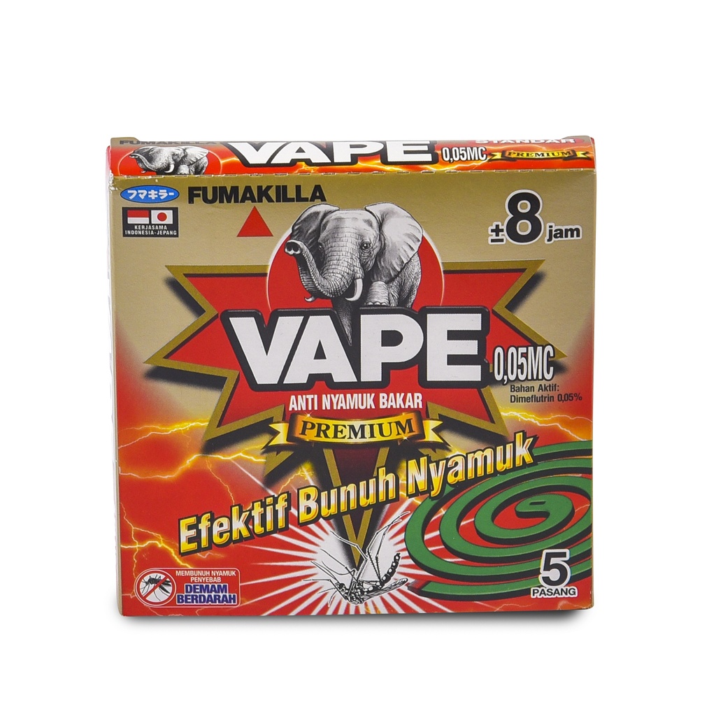 FUMAKILLA VAPE MOSQUITO COIL 125G | WHIM