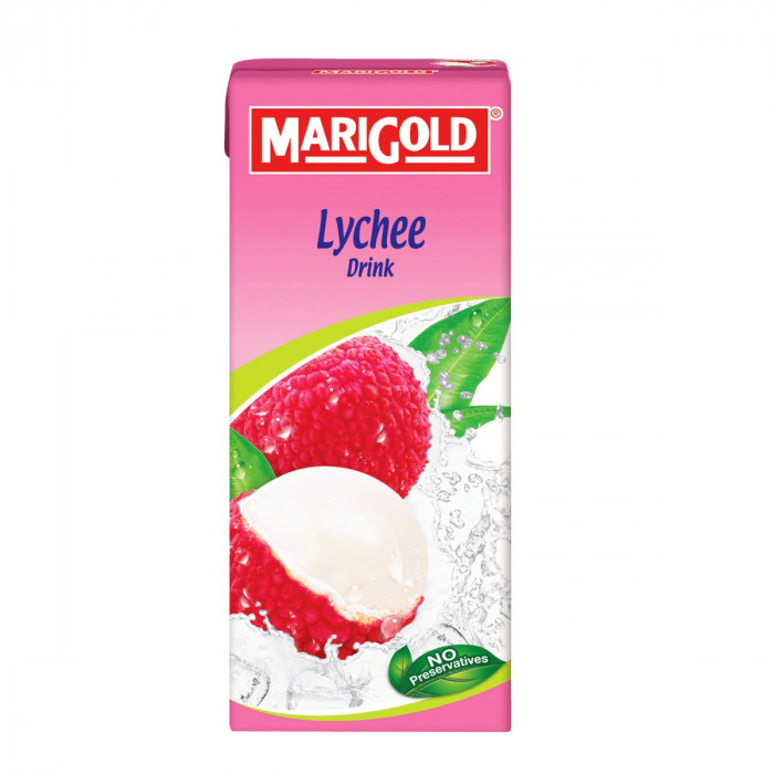 MARIGOLD UHT LYCHEE DRINK LESS SUGAR 250ML | WHIM