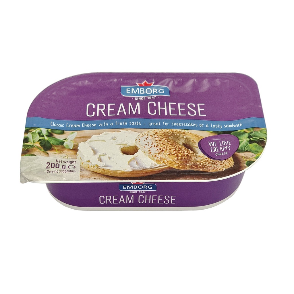 EMBORG CREAM CHEESE 200G | WHIM