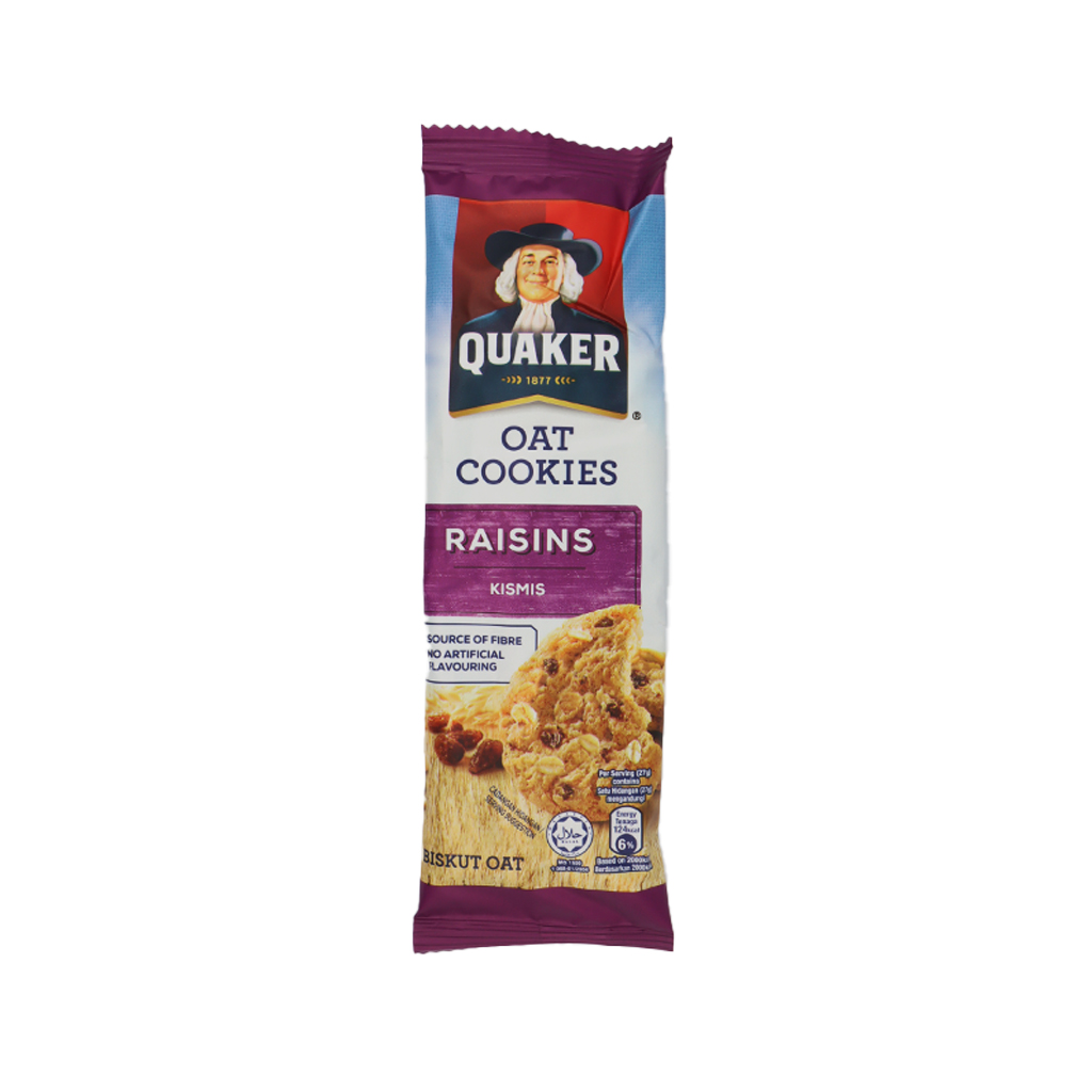 QUAKER OAT COOKIES RAISINS 27G | WHIM