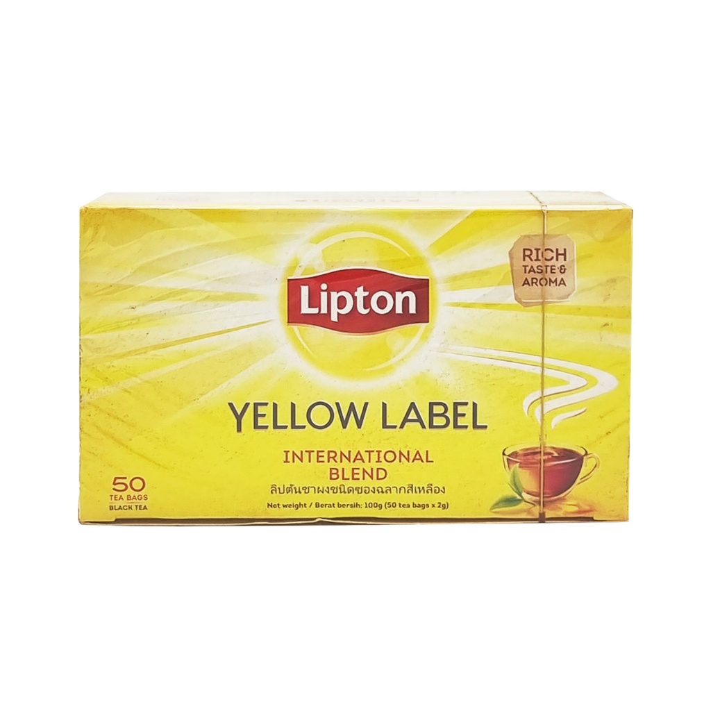 LIPTON YELLOW LABEL 50 BAGS 100G | WHIM
